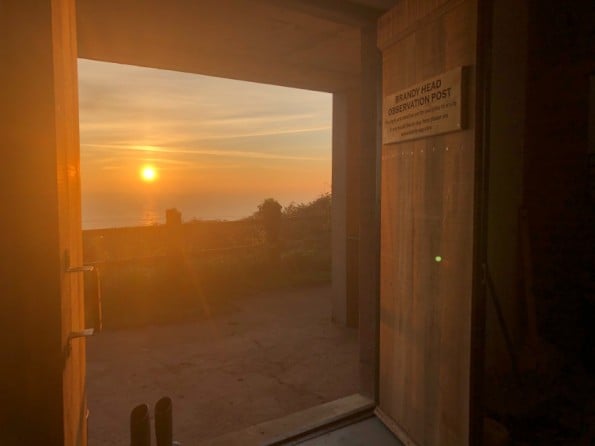 Quirky accommodation in a former observation post in Devon
