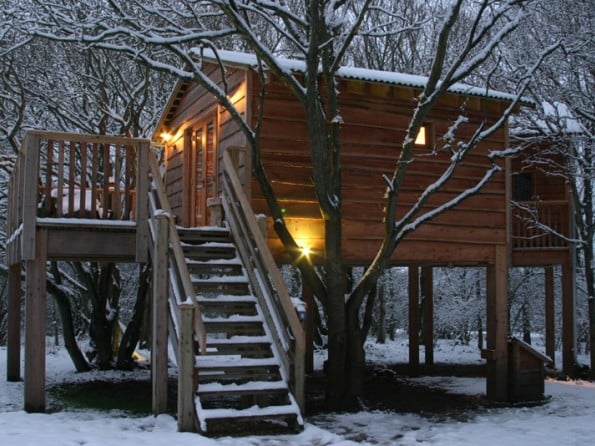 Family friendly treehouse holidays on the Isle of Wight